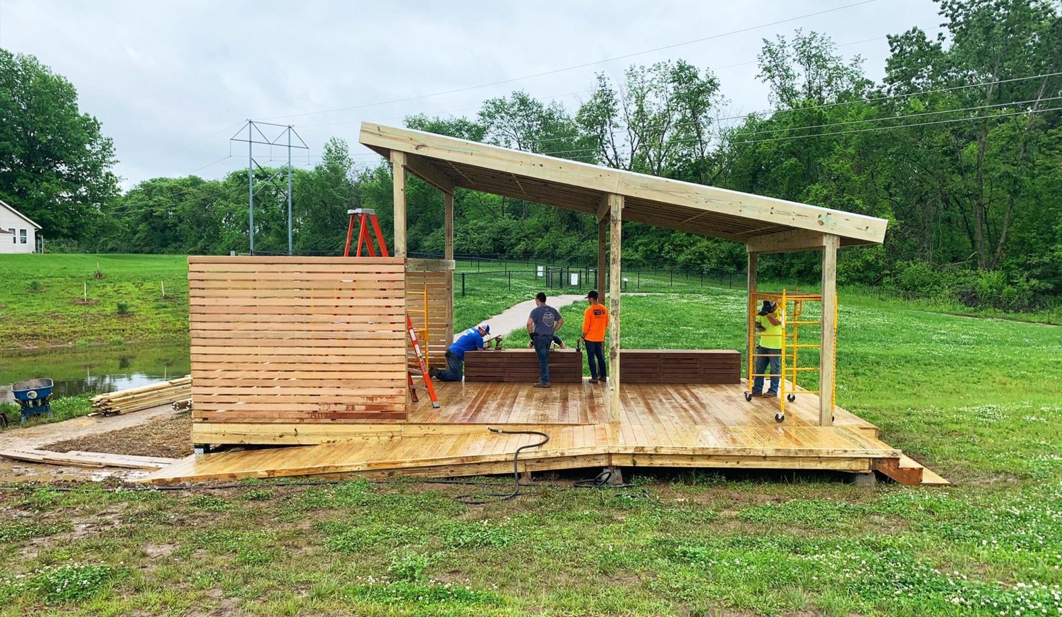 BNIM Volunteers at Veterans Community Project - BNIM