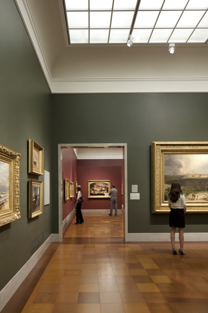 Sarah and Landon Rowland American Art Galleries - BNIM