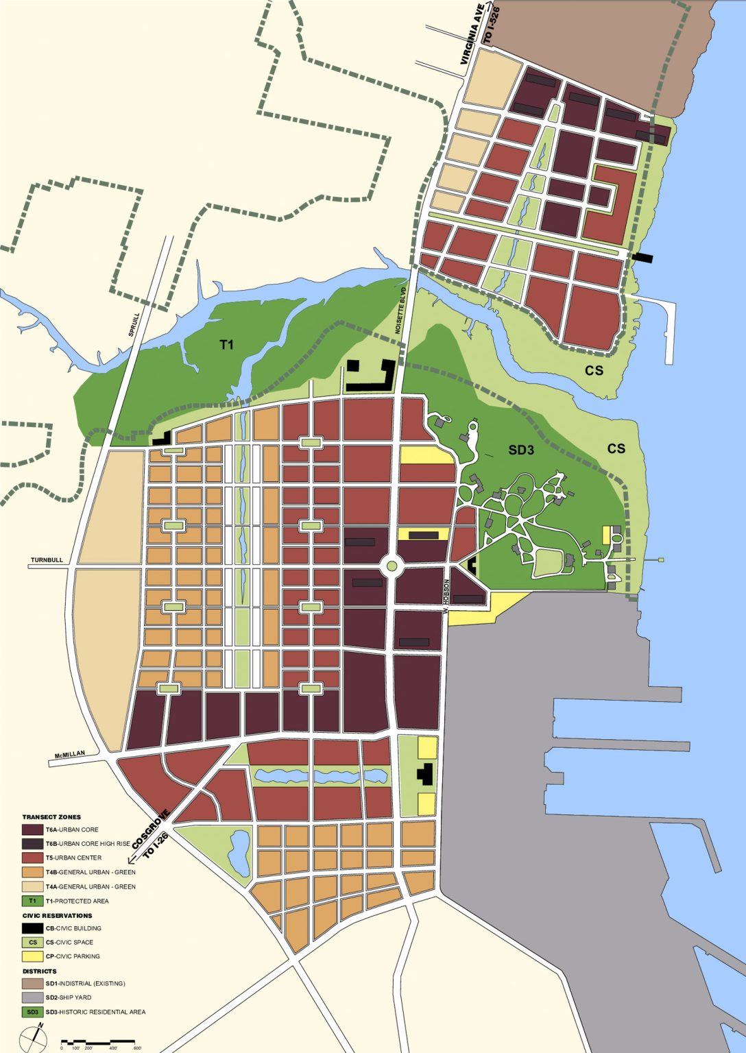 North Charleston Community 'New American City' Master Plan - BNIM