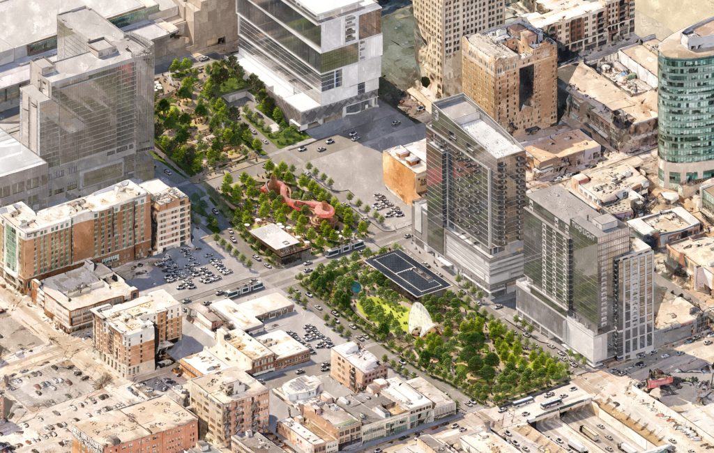 Roy Blunt Luminary Park - BNIM