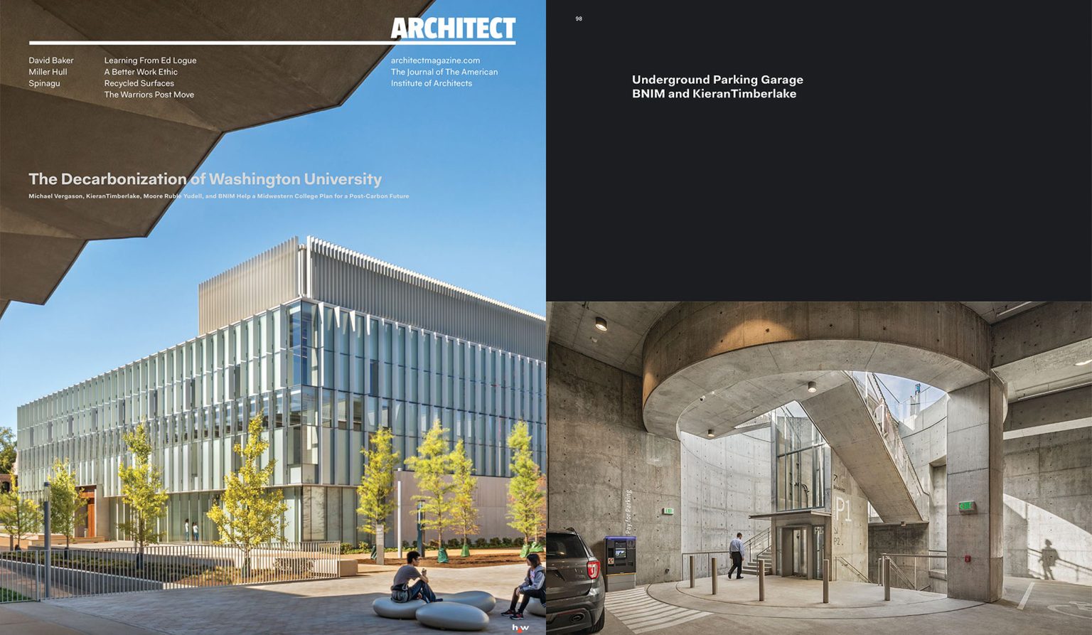 Washington University East Campus Garage featured in Architect Magazine ...