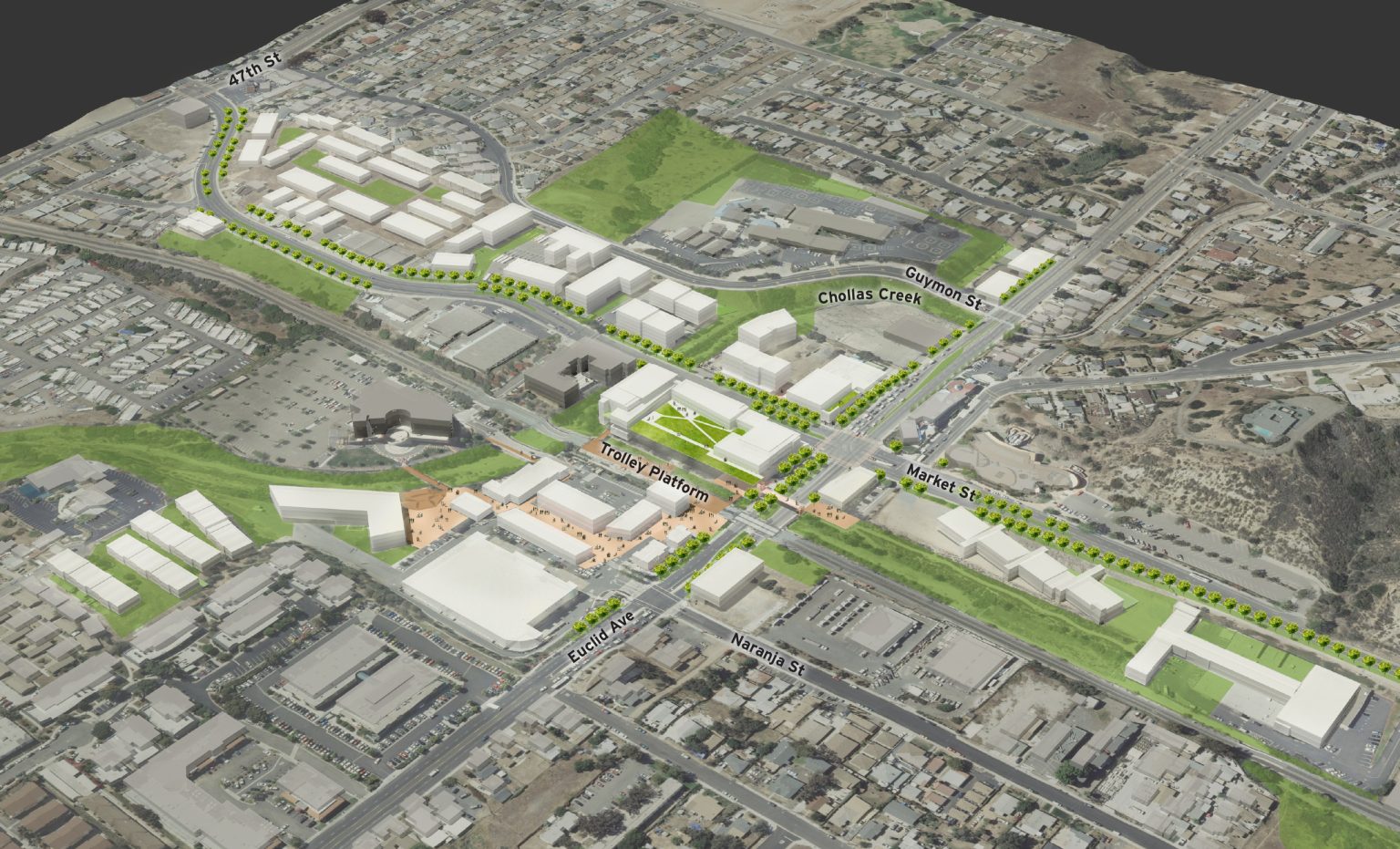 Jacobs Center for Neighborhood Innovation - Town Center Master Plan - BNIM