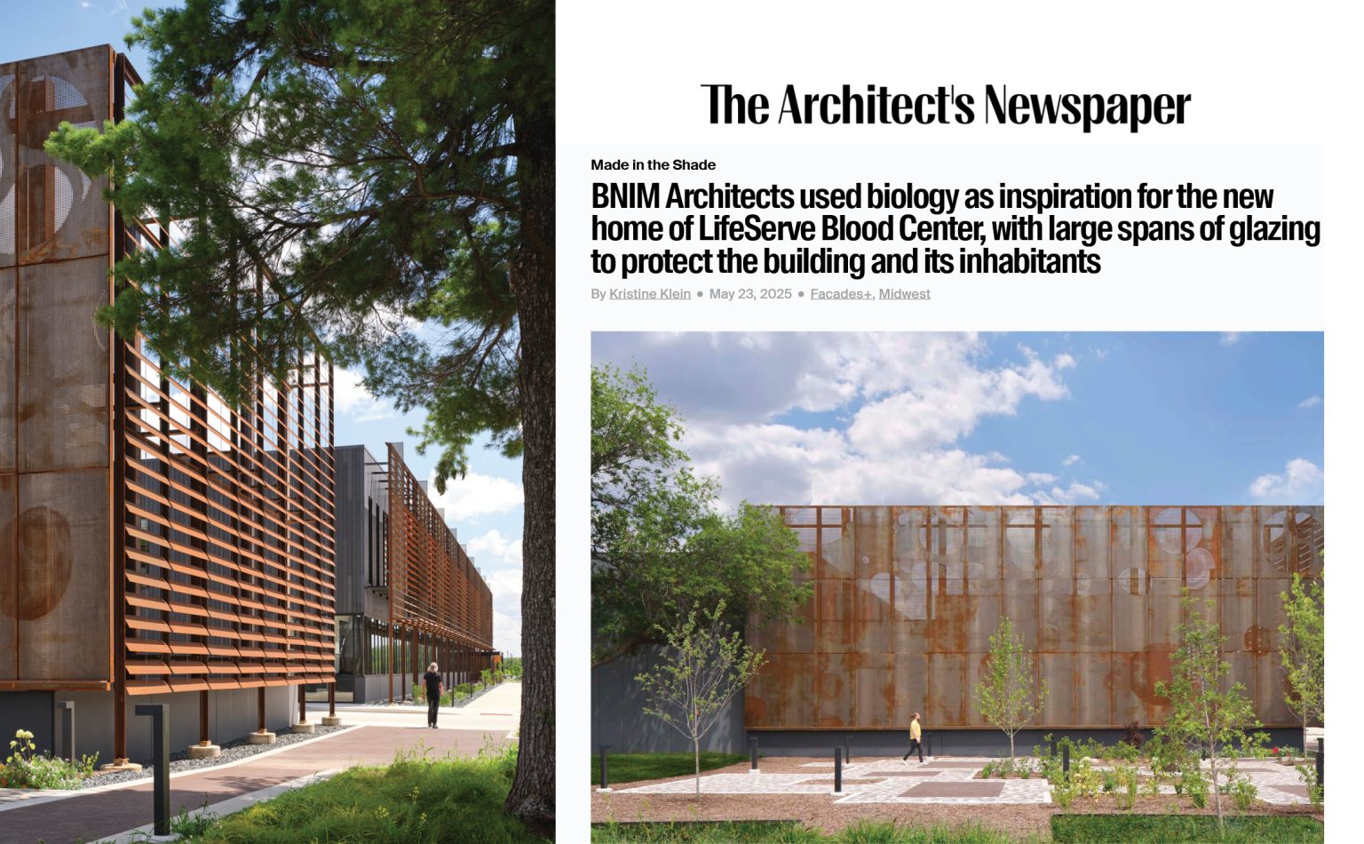 LifeServe Blood Center Headquarters featured in The Architect's ...
